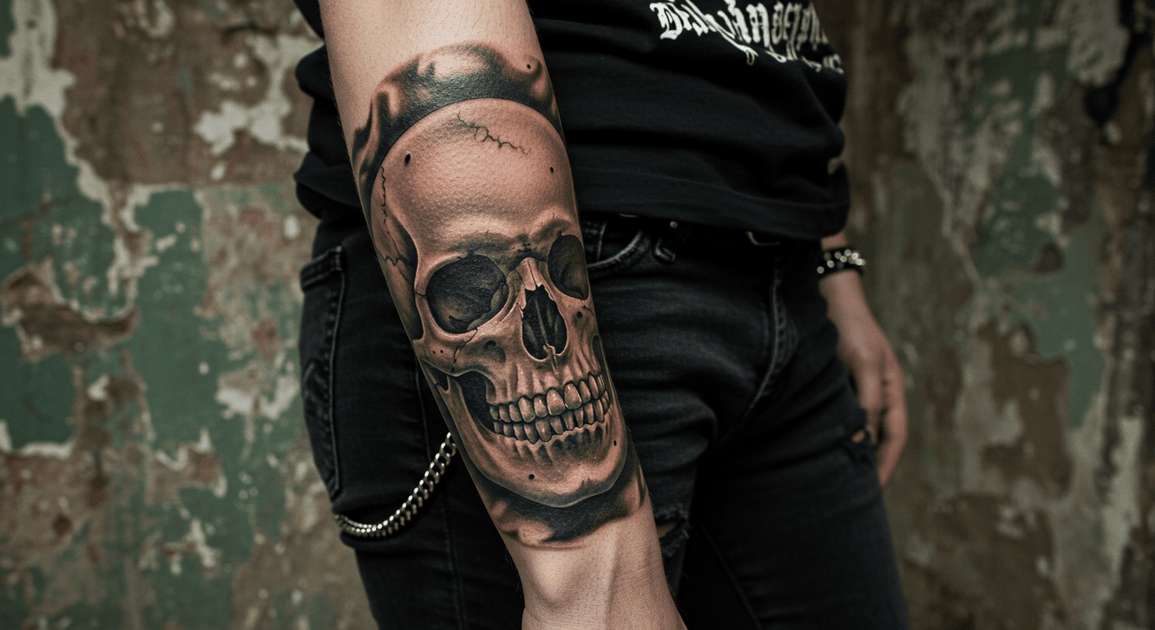 Tatuaggi di teschi: misticismo, stile e puro rock’n’roll! – Tattoozzi